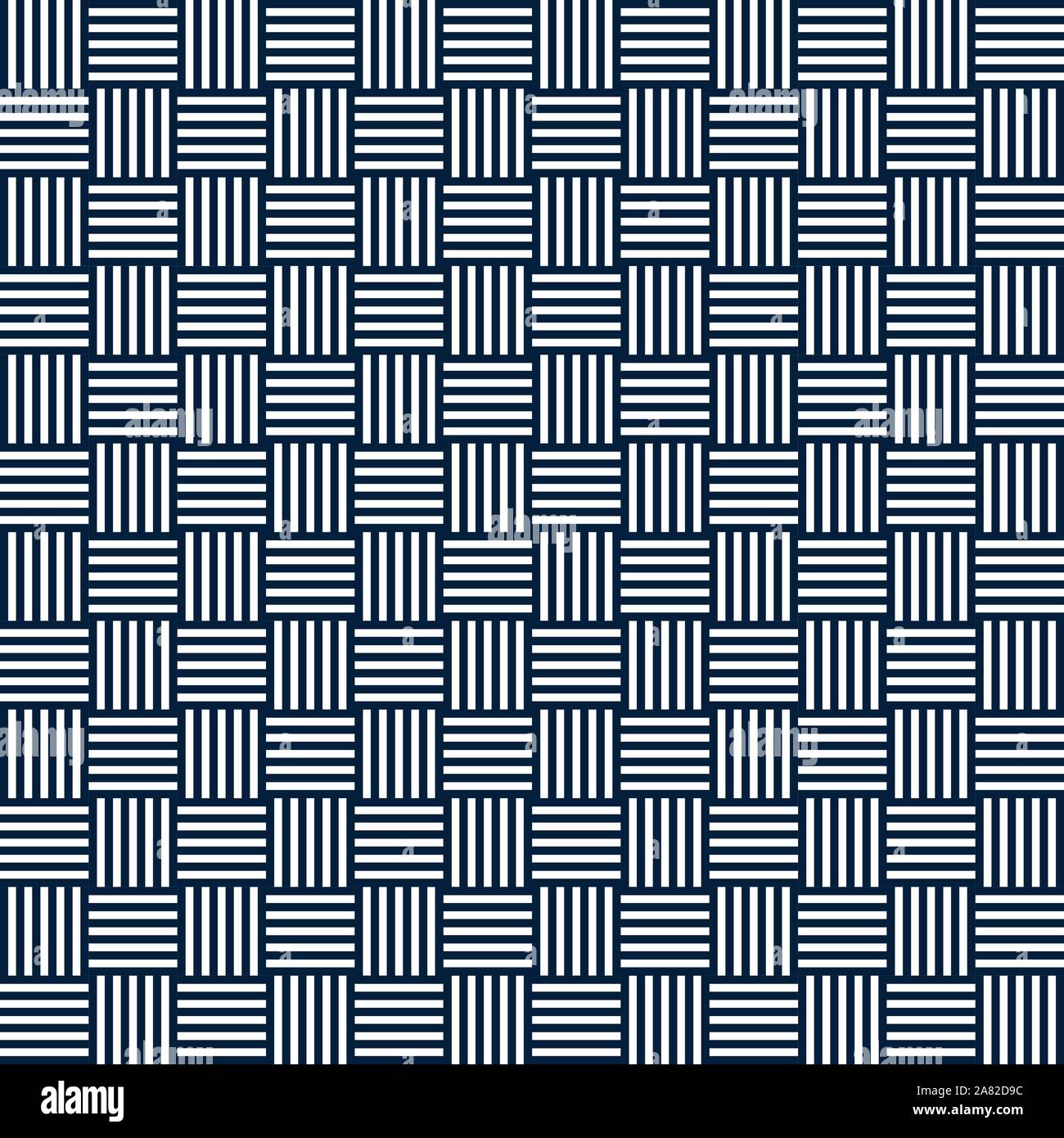 Vector Abstract geometric seamless pattern of striped squares ...