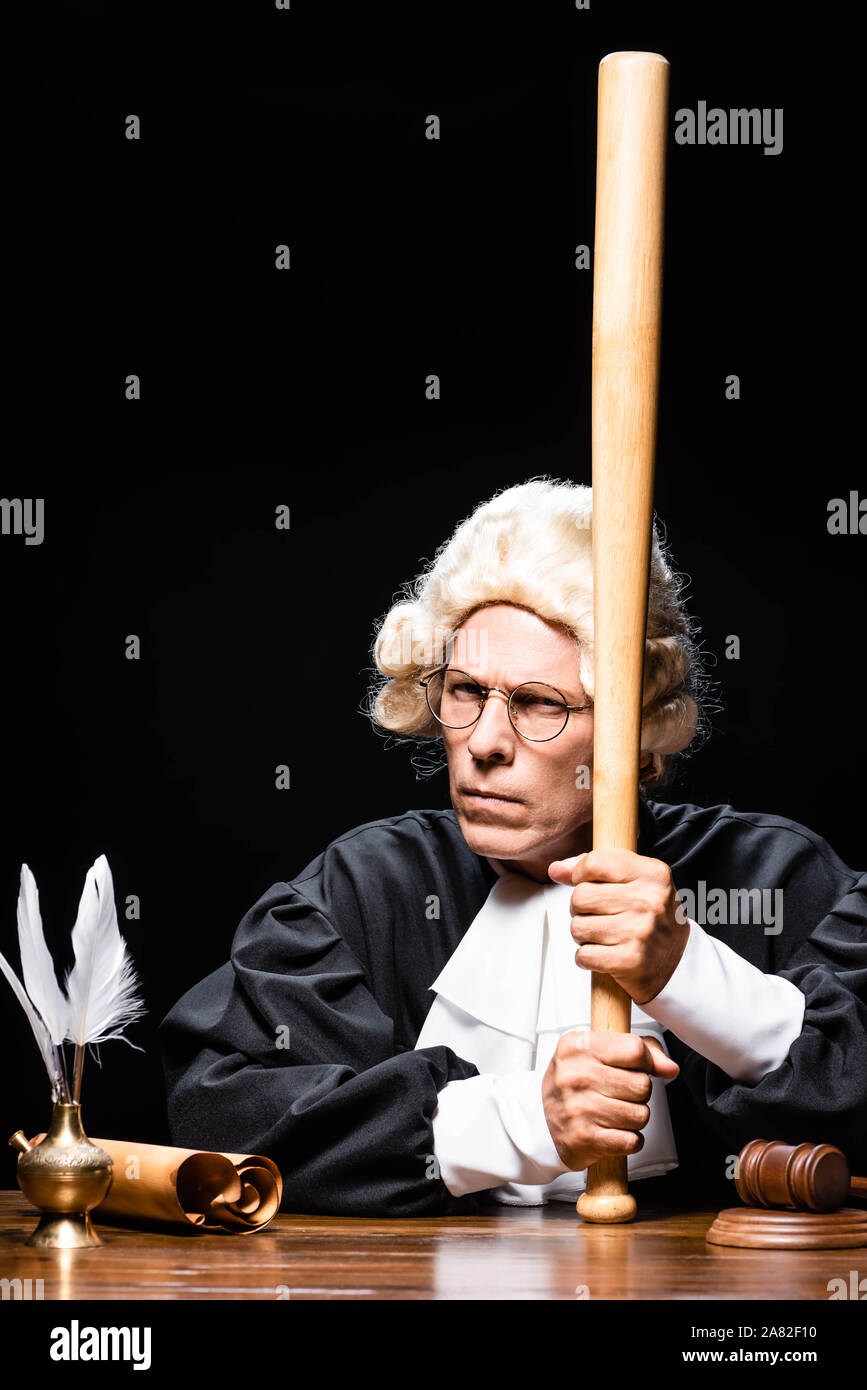 Judge wig gavel hi-res stock photography and images - Alamy