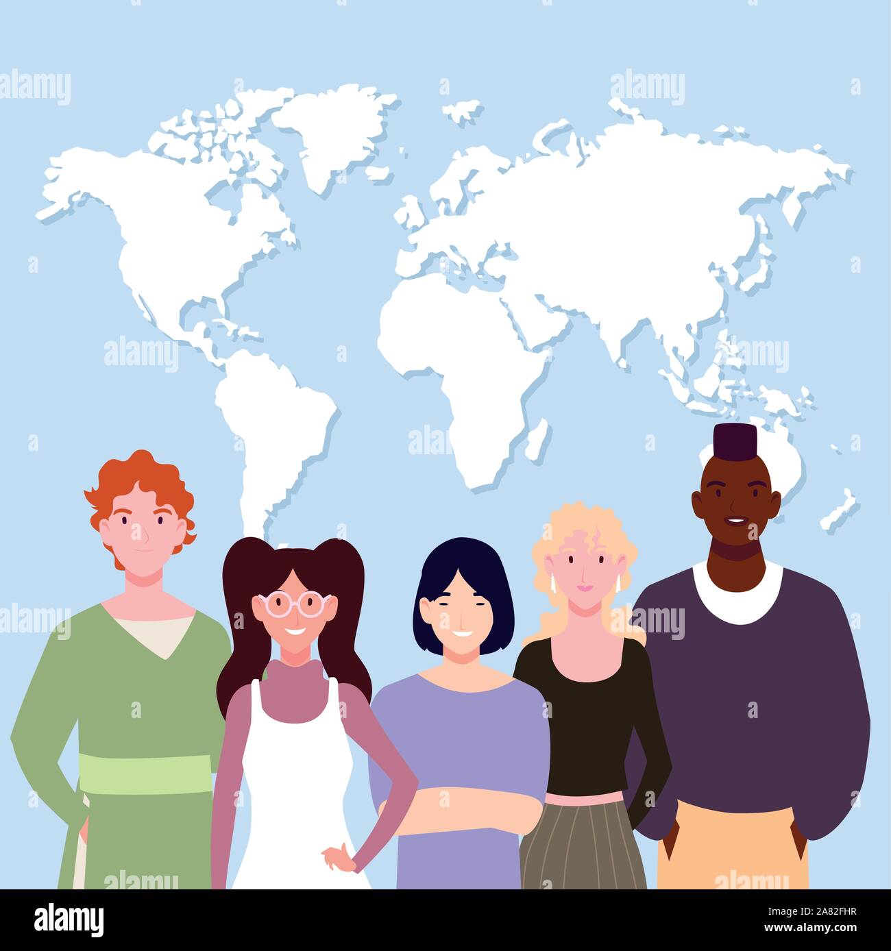 Humans and planet Stock Vector Images - Alamy