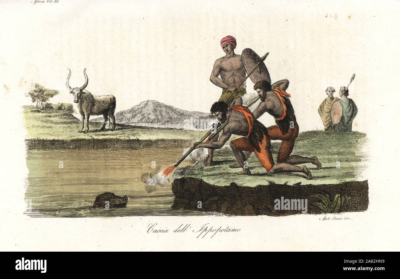 Ancient spear hunting hi-res stock photography and images - Alamy