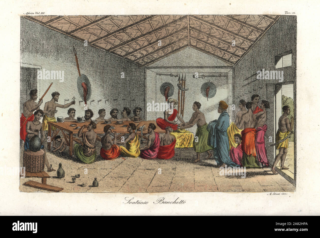 Ancient banquet hi-res stock photography and images - Alamy