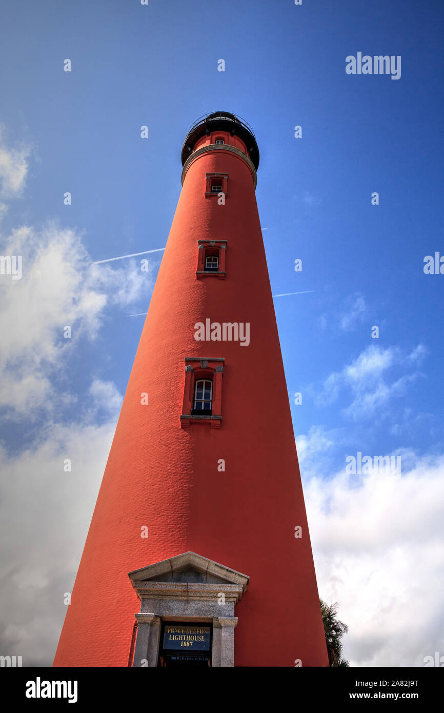 Ponce Inlet, Florida, USA – November 2, 2019: Ponce de Leon Inlet ...
