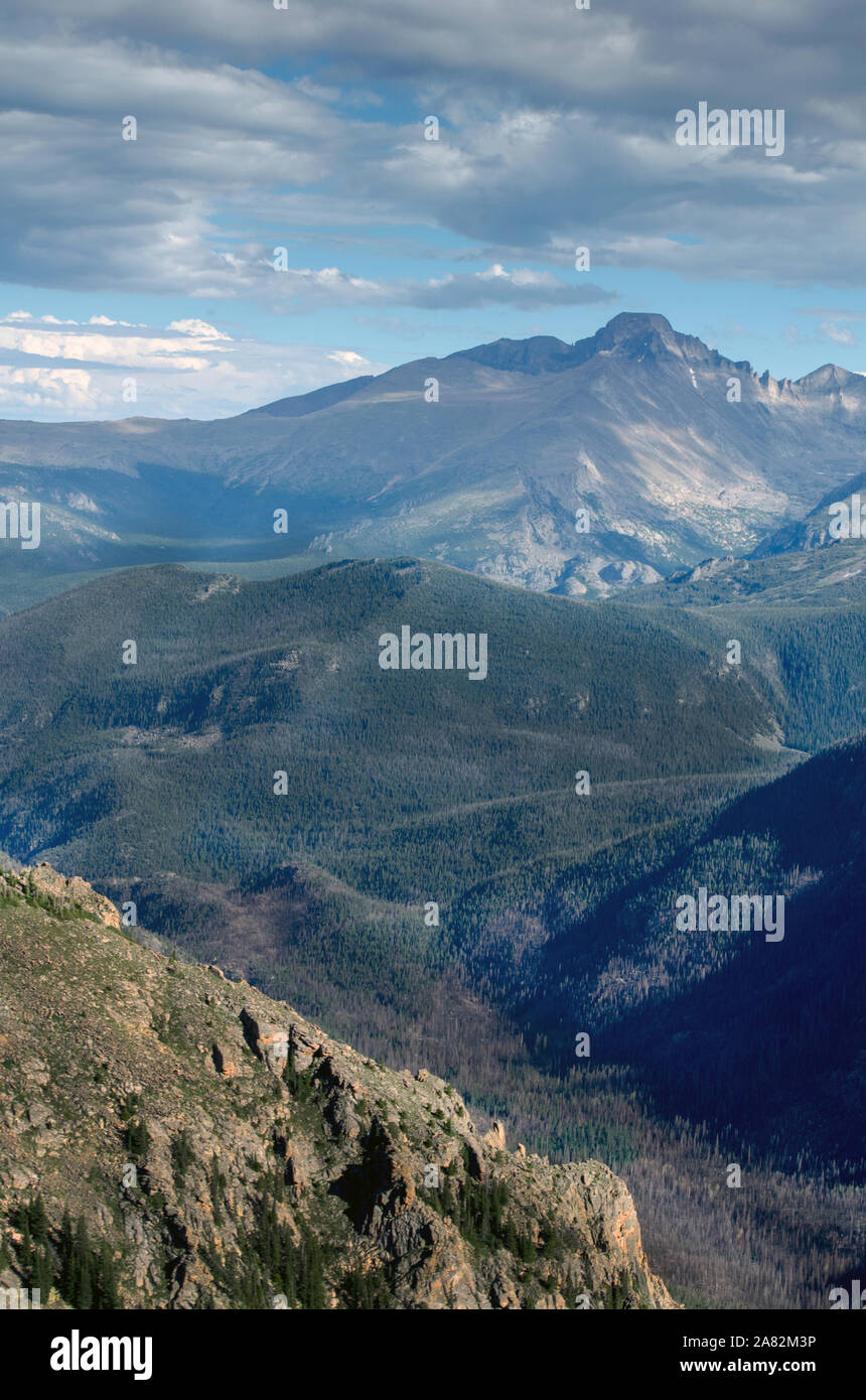 Looking Down From A Mountain