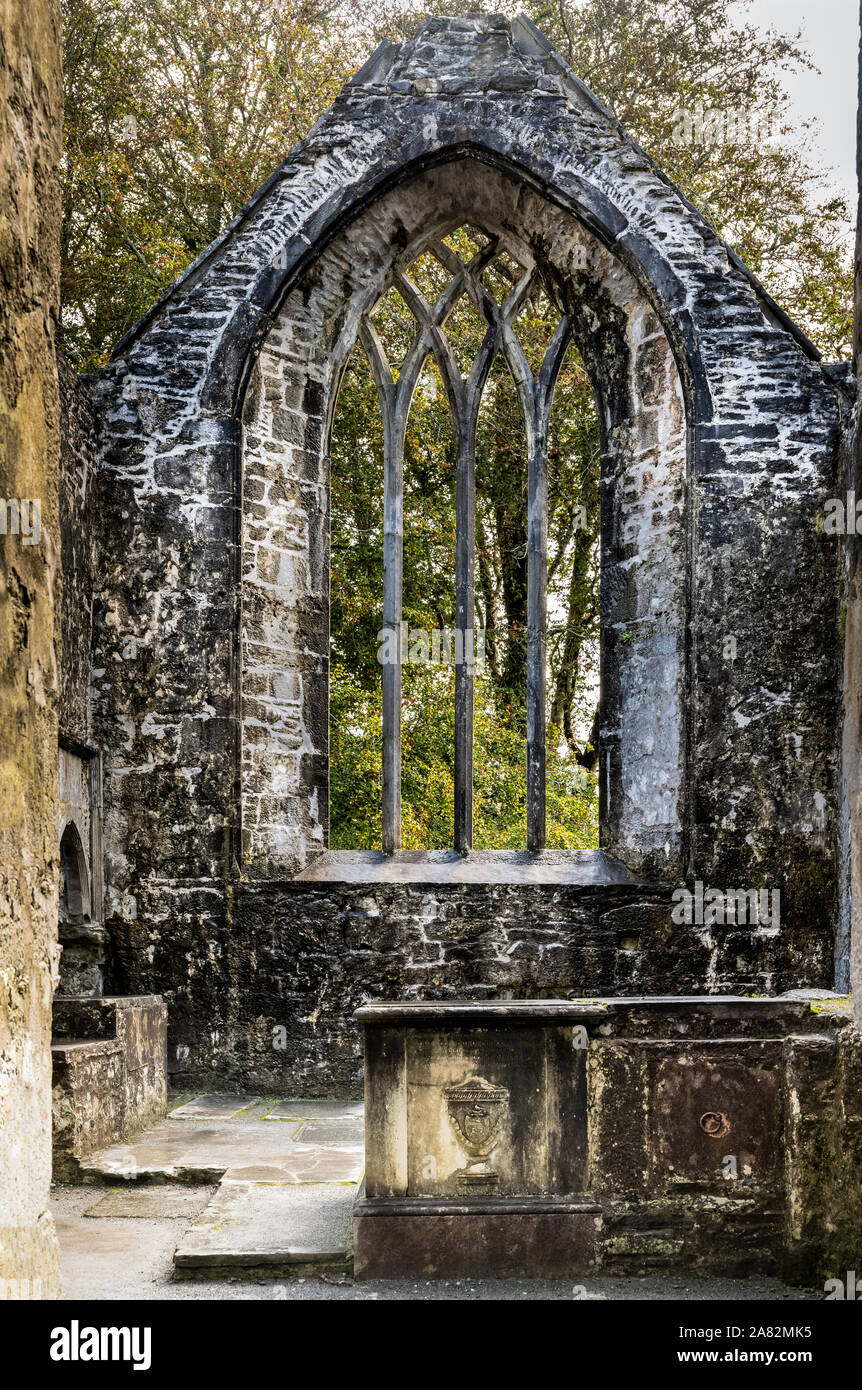 MUCKROSS ABBEY KILLARNEY NATIONAL PARK COUNTY KERRY IRELAND Stock Photo ...