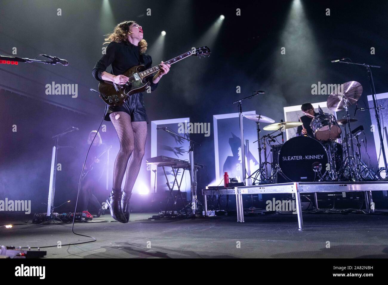 October 25, 2019, Washington, D.C, U.S: CARRIE BROWNSTEIN of Sleater ...
