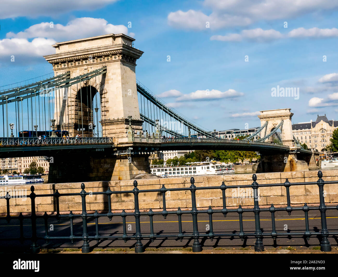Budapest the Capital city of Hungary is divided by the River Danube.The ...