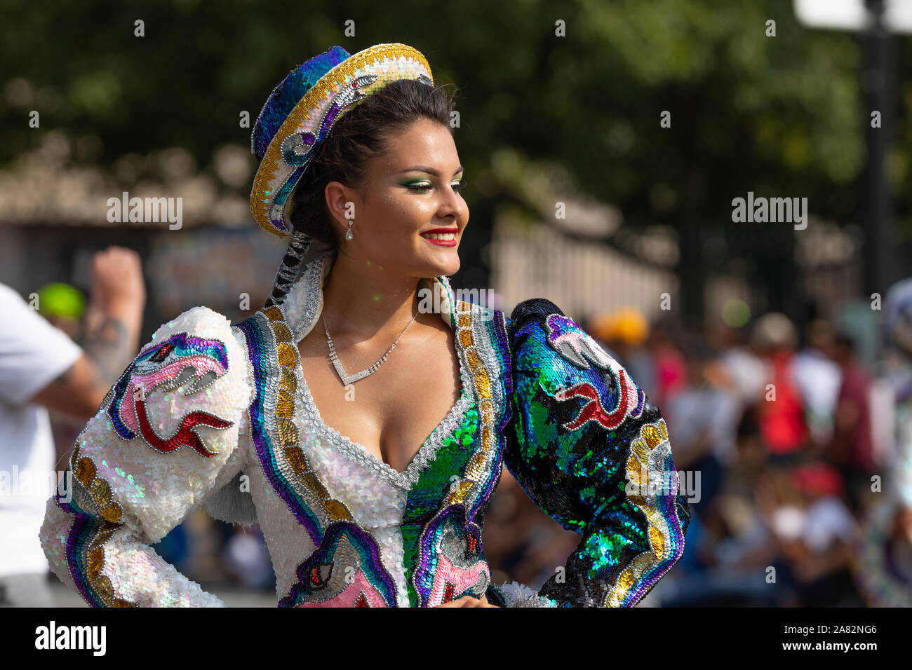 Caporal dance bolivia hi-res stock photography and images - Alamy