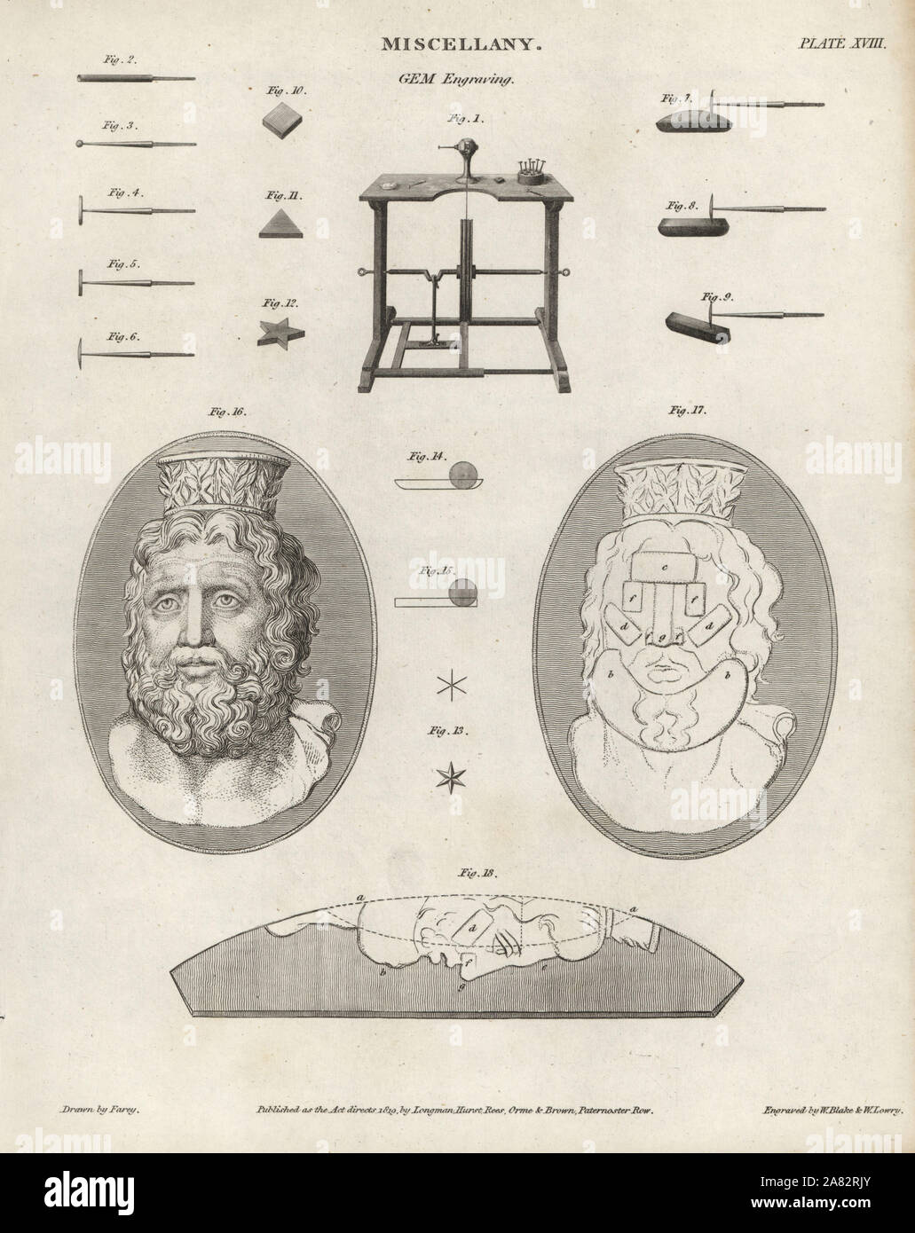 Tool engraving illustration hi-res stock photography and images - Alamy
