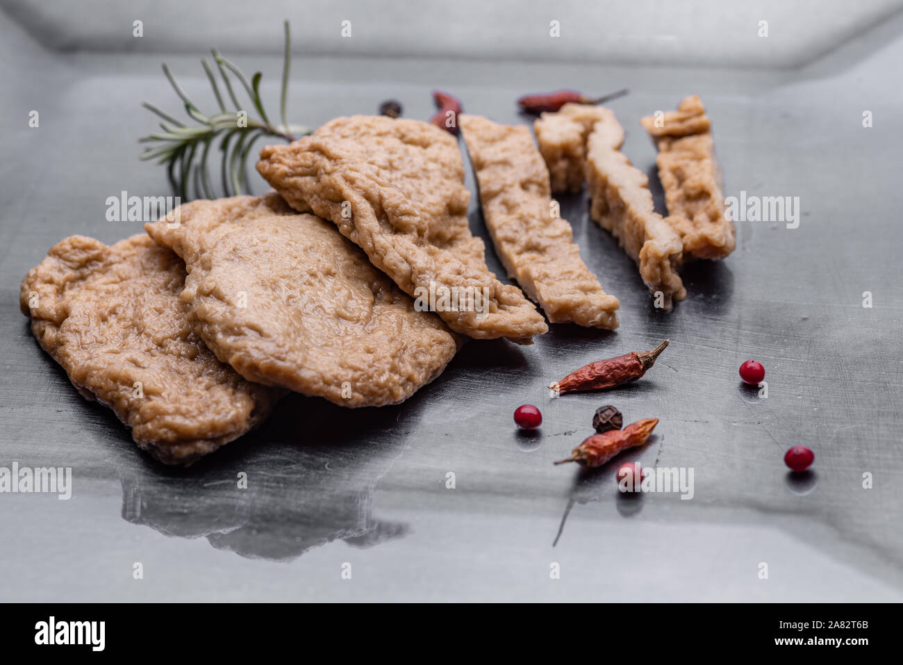 Fake meat. Meat analogue (also called alternative, substitute, mock ...