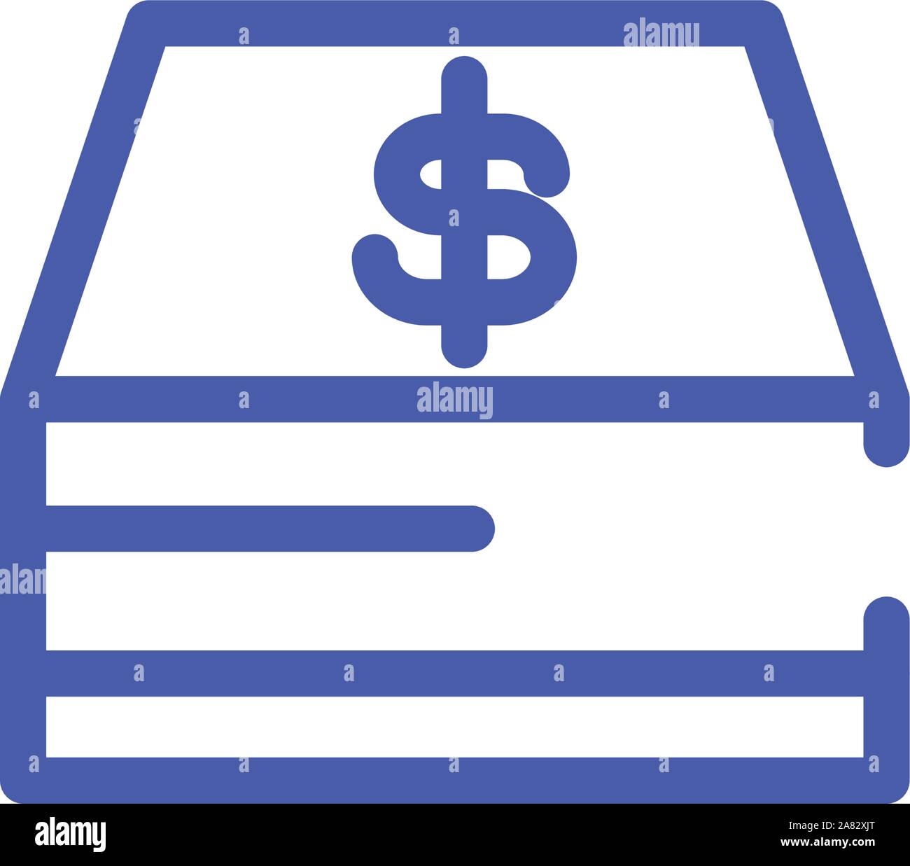 money with symbol dollar on white background vector illustration design ...