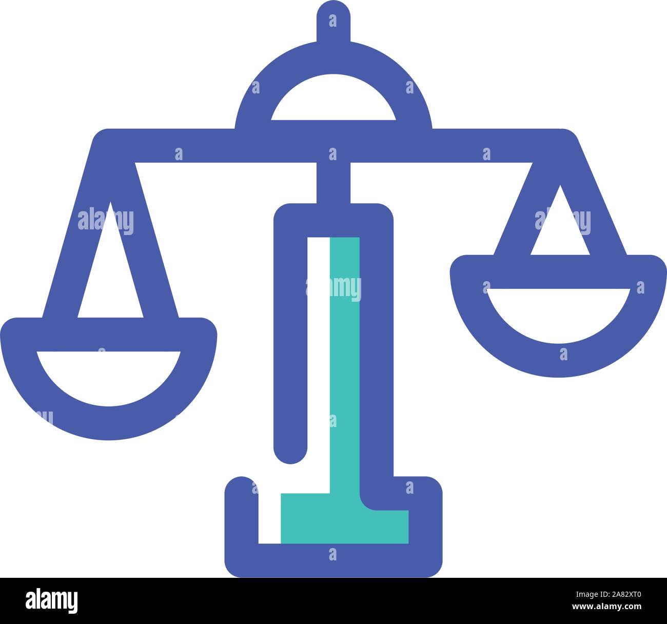 silhouette of balance on white background vector illustration design ...