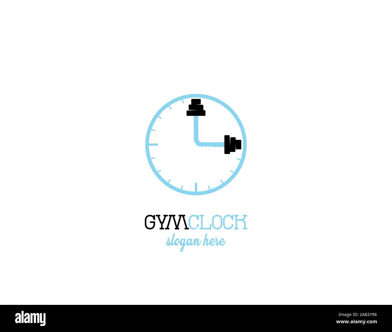 Vintage gym poster Stock Vector Images - Alamy