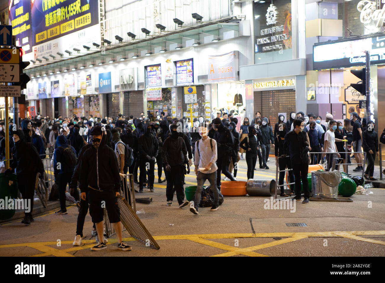 Hk protests hi-res stock photography and images - Alamy