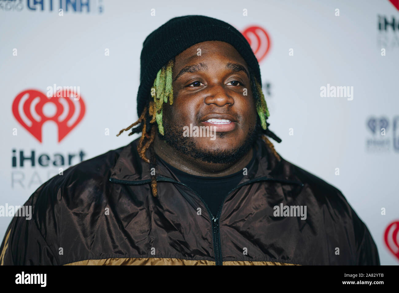 Sech on the red carpet at the iHeartRadio Fiesta Latina 2019 at the ...