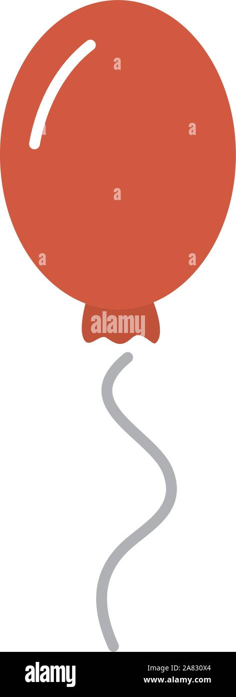Balloon Helium Floating Isolated Icon Stock Vector Image And Art Alamy