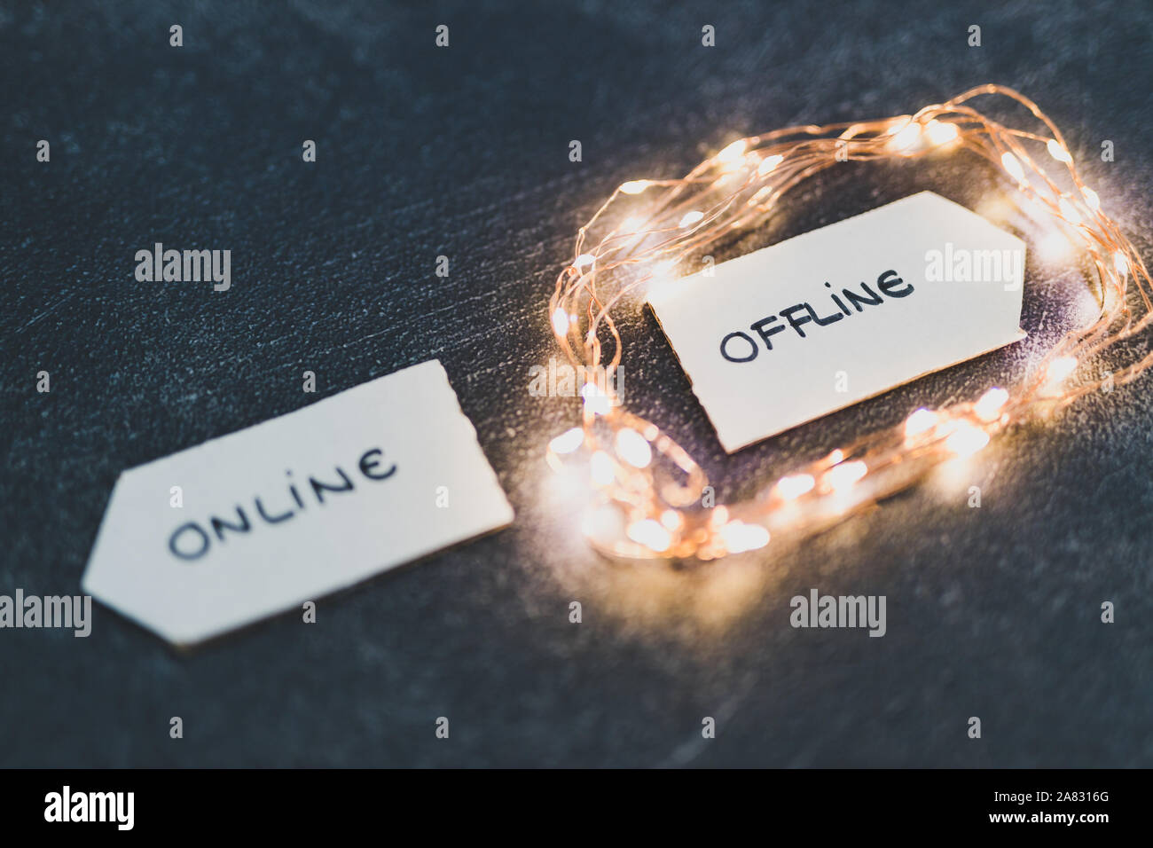 social media lifestyle and stress of an hyperconnected world conceptual ...