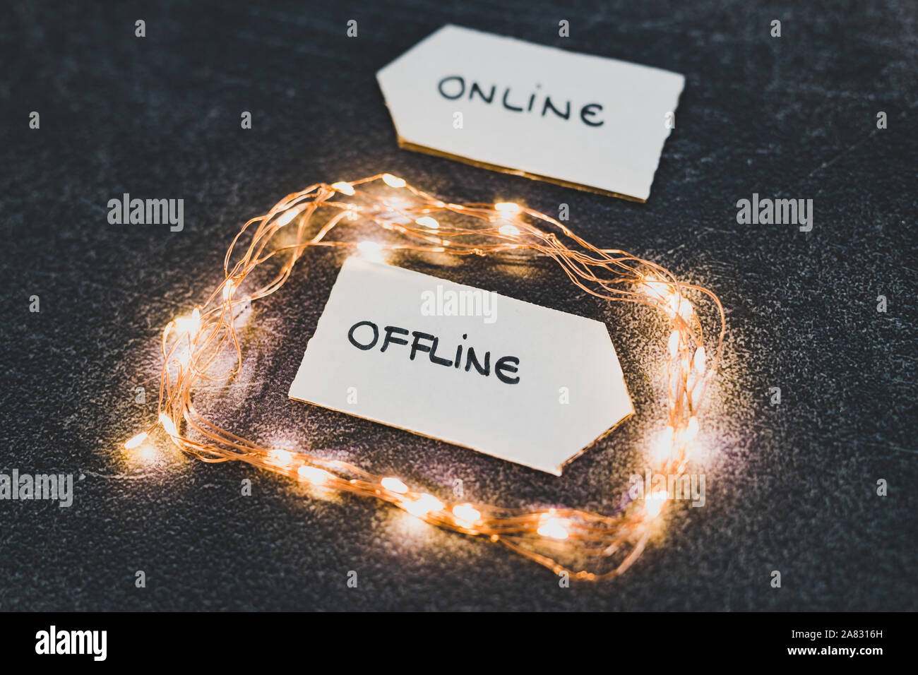 social media lifestyle and stress of an hyperconnected world conceptual ...