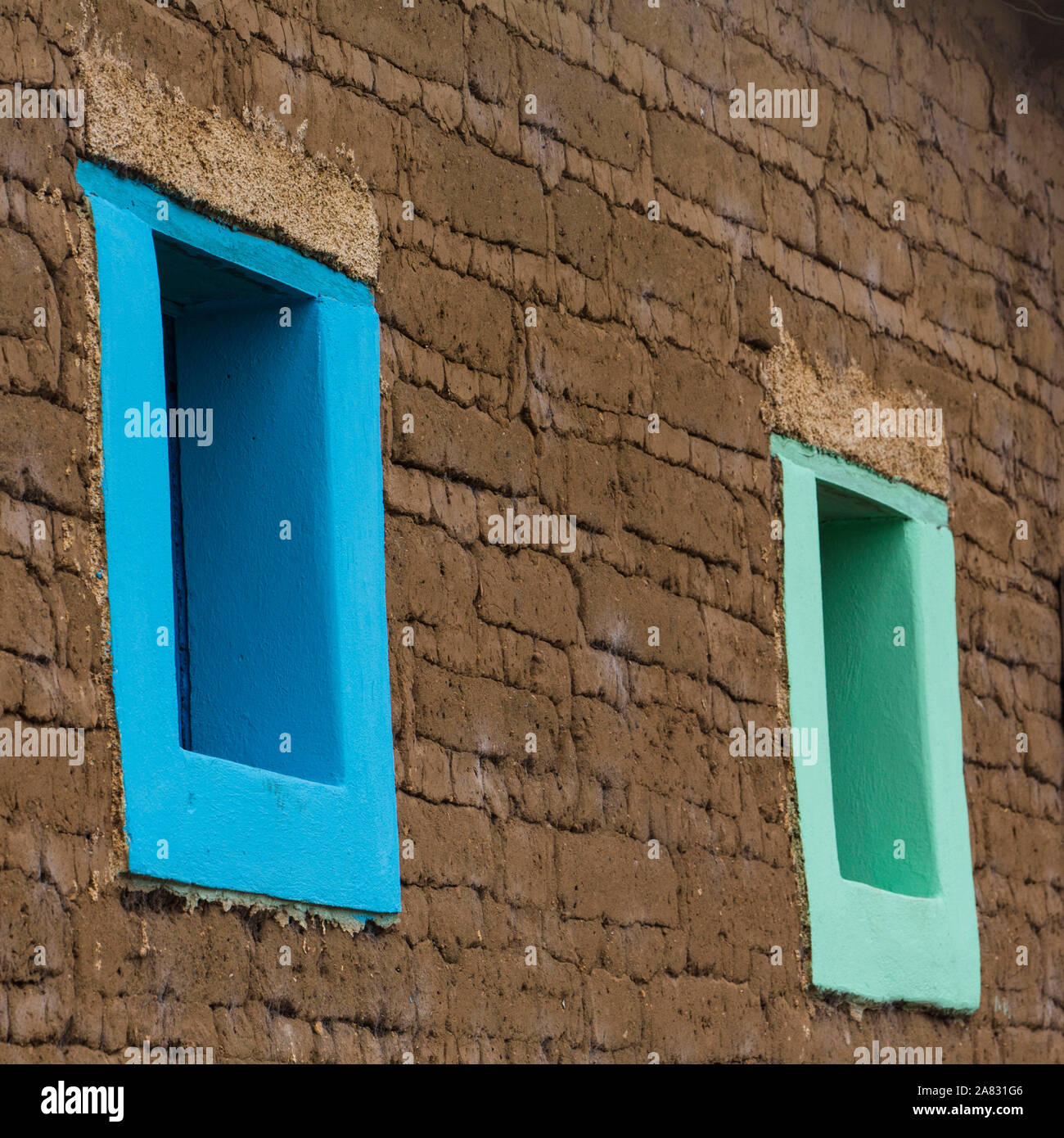 Adobe House Window Detail High Resolution Stock Photography and Images ...