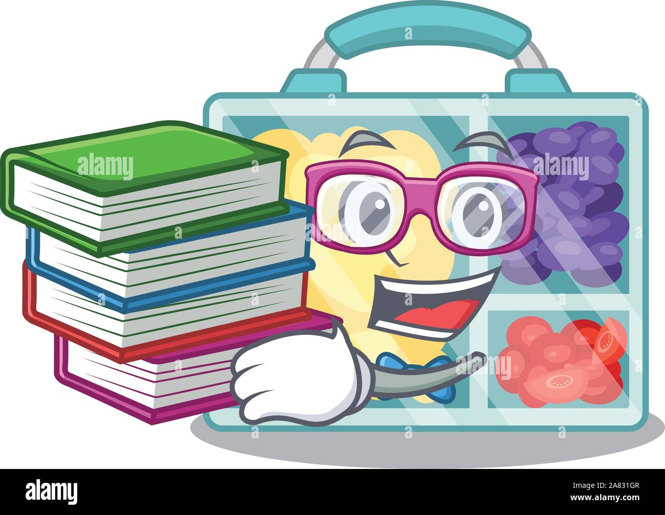 Bookbox Stock Vector Images - Alamy