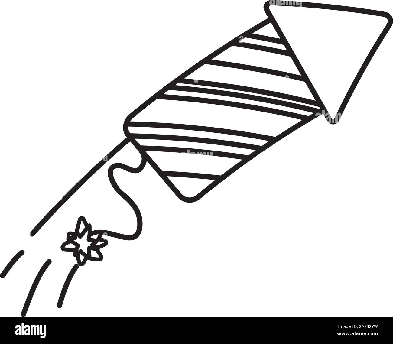 Firework fuse Stock Vector Images - Alamy