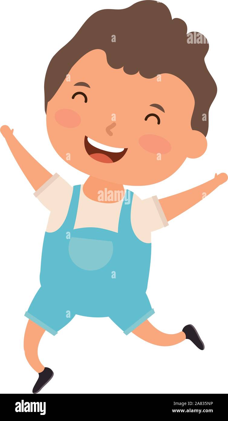 cute little boy comic character Stock Vector Image & Art - Alamy