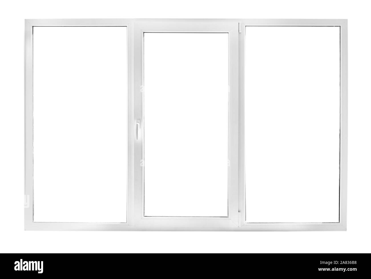 Interior design with modern windows Cut Out Stock Images & Pictures - Alamy