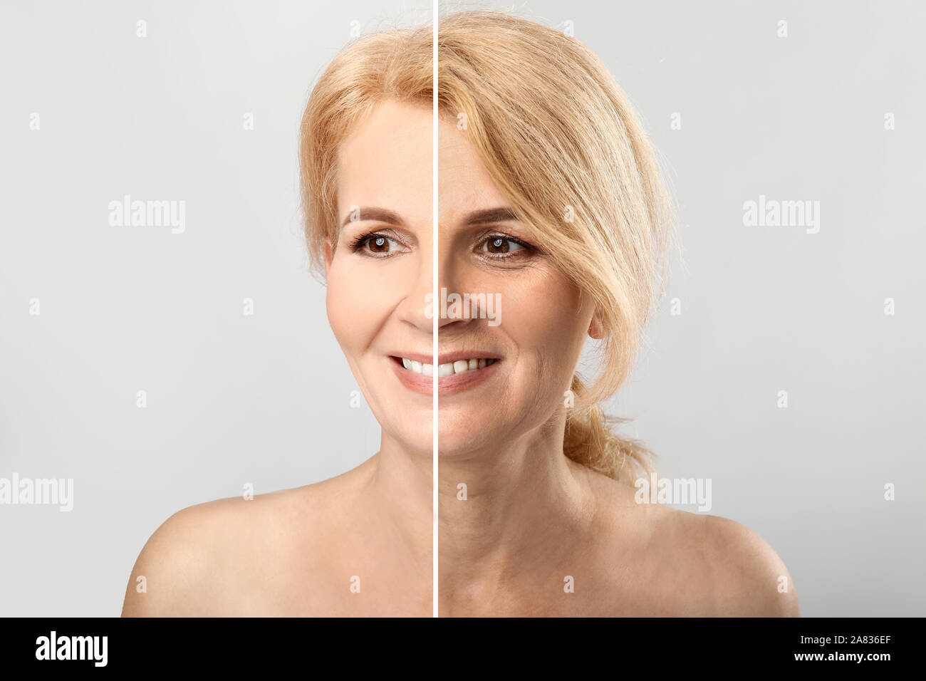 Human aging process stages hi-res stock photography and images - Alamy
