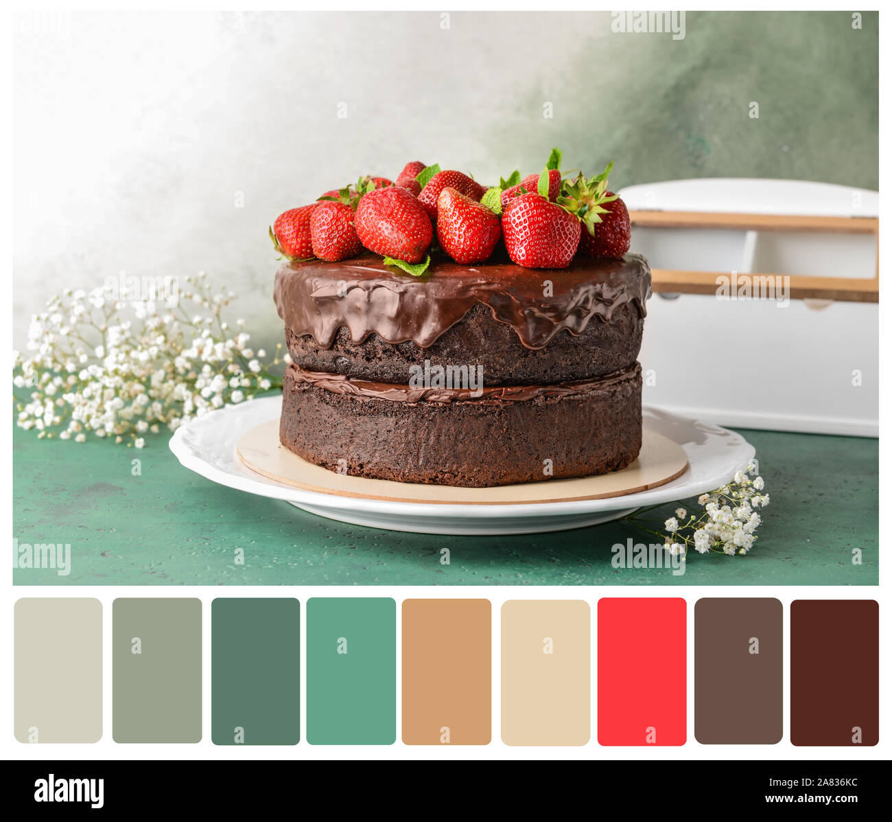 Cake color scheme hi-res stock photography and images - Alamy