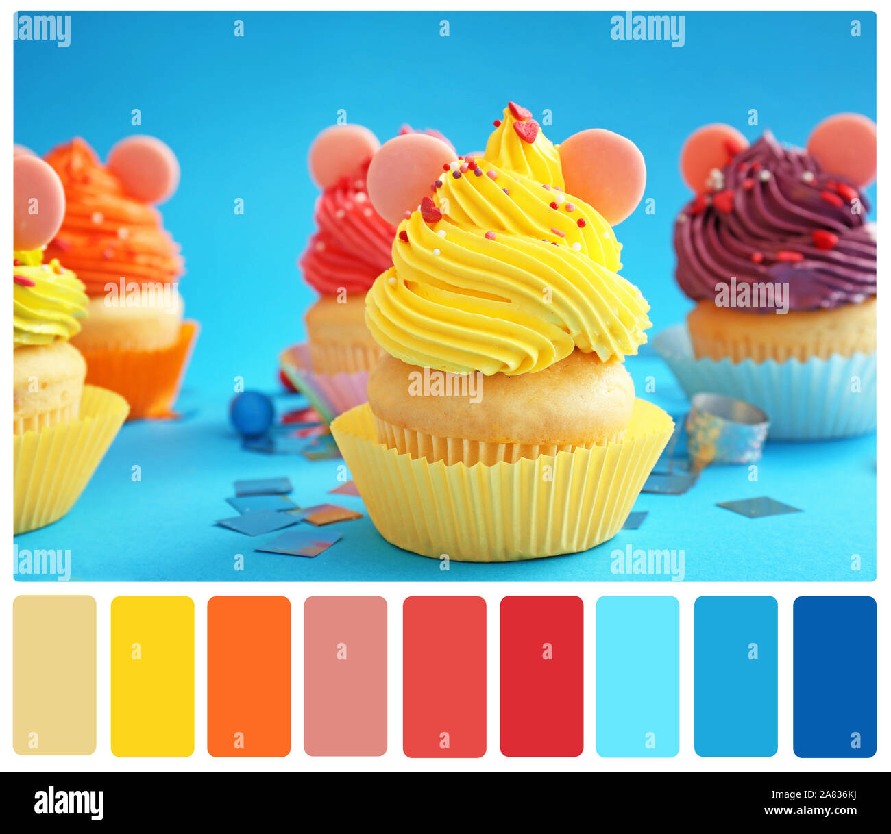 Cupcake patterns Cut Out Stock Images & Pictures - Alamy