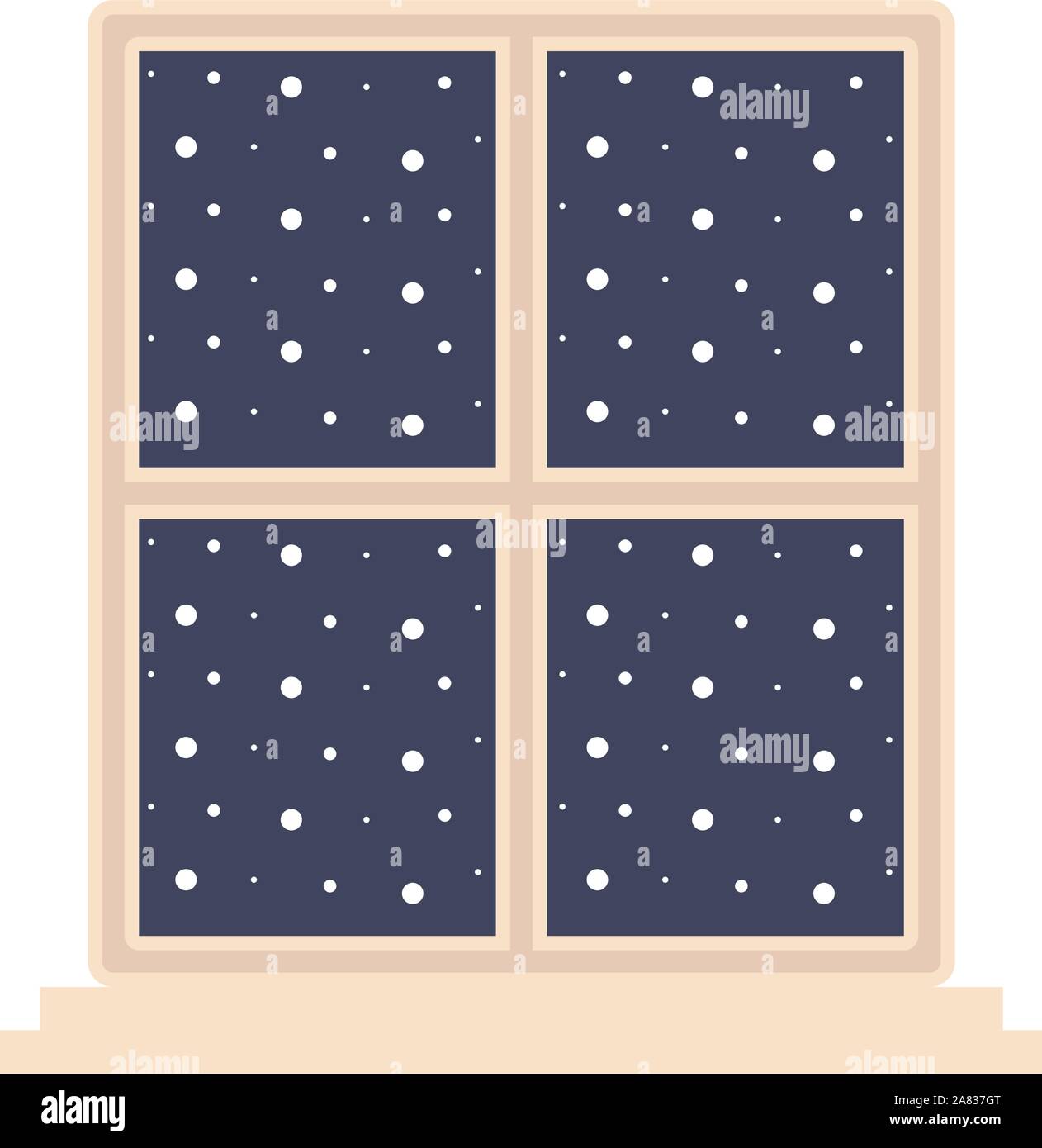 Starry night view Cut Out Stock Images & Pictures - Alamy