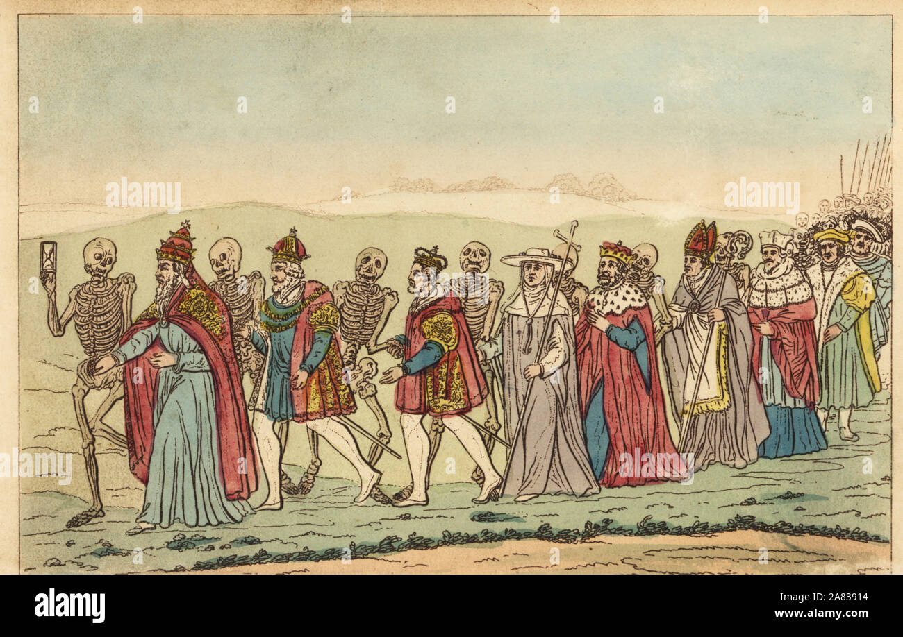 Holbein danse macabre hi-res stock photography and images - Alamy