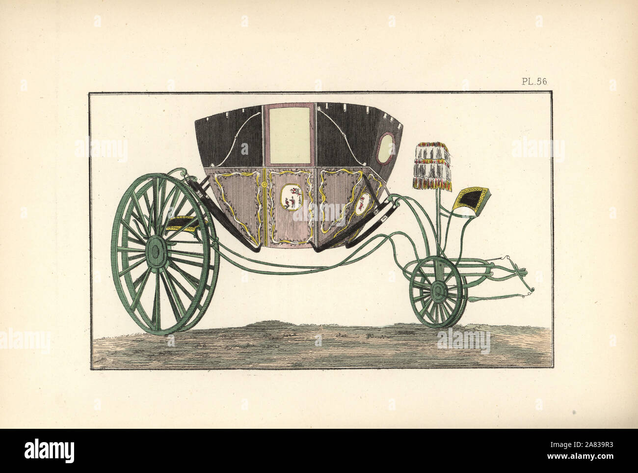 Horse Drawn Carriage 1700s
