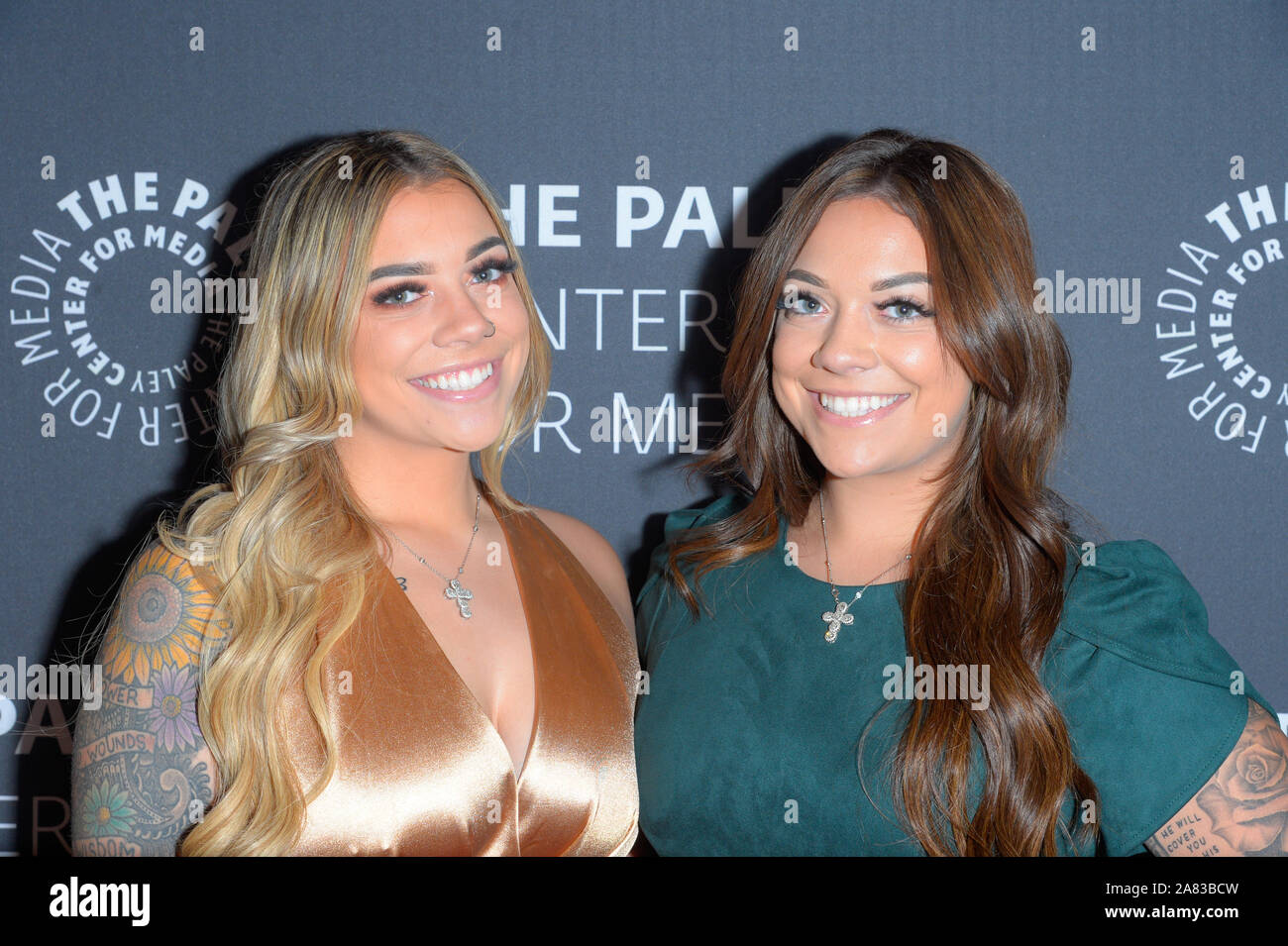 NEW YORK, NY - NOVEMBER 5: Gianna Baca and Natalia Baca attend The ...