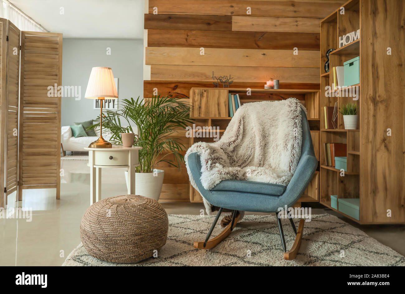 Folding rocking chair hi-res stock photography and images - Alamy