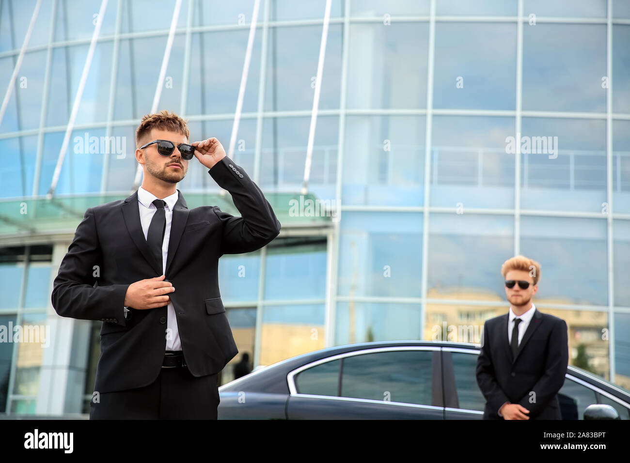 Private security guard service vehicle hi-res stock photography and ...