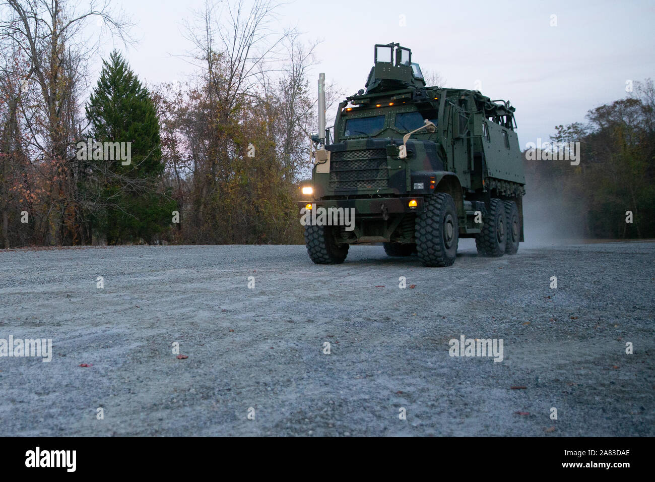 Attendees with the Joint Civilian Orientation Conference ride in ...