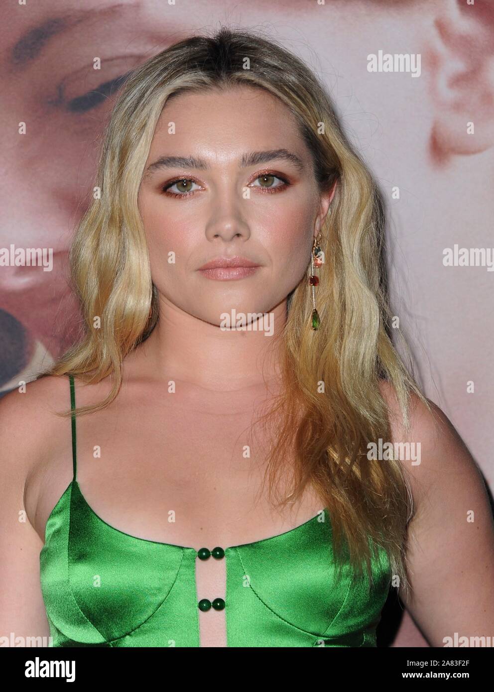 Los Angeles, CA. 5th Nov, 2019. Florence Pugh at arrivals for MARRIAGE ...