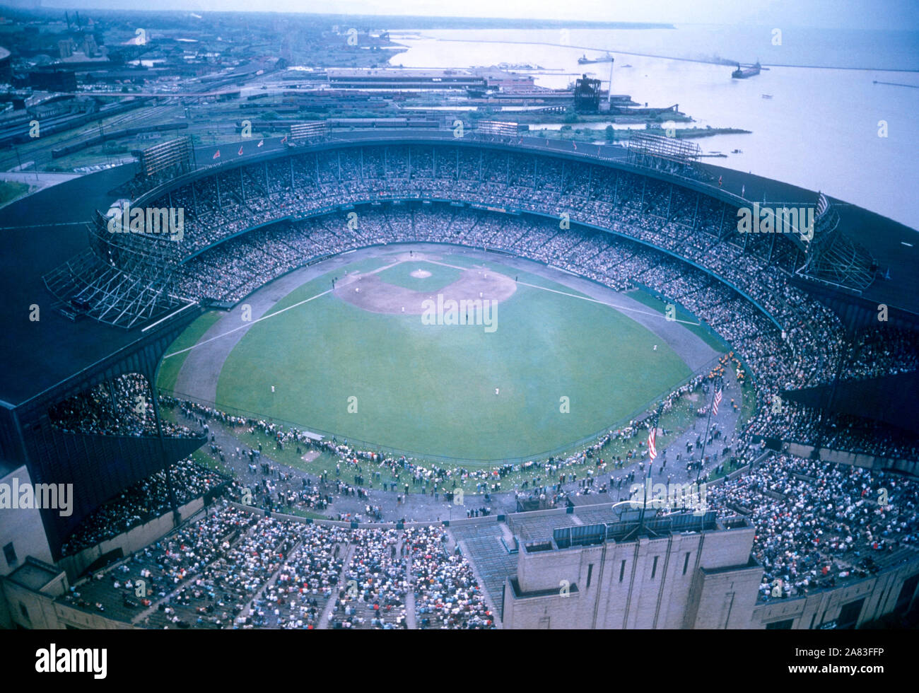 Municipal stadium cleveland hi-res stock photography and images - Alamy