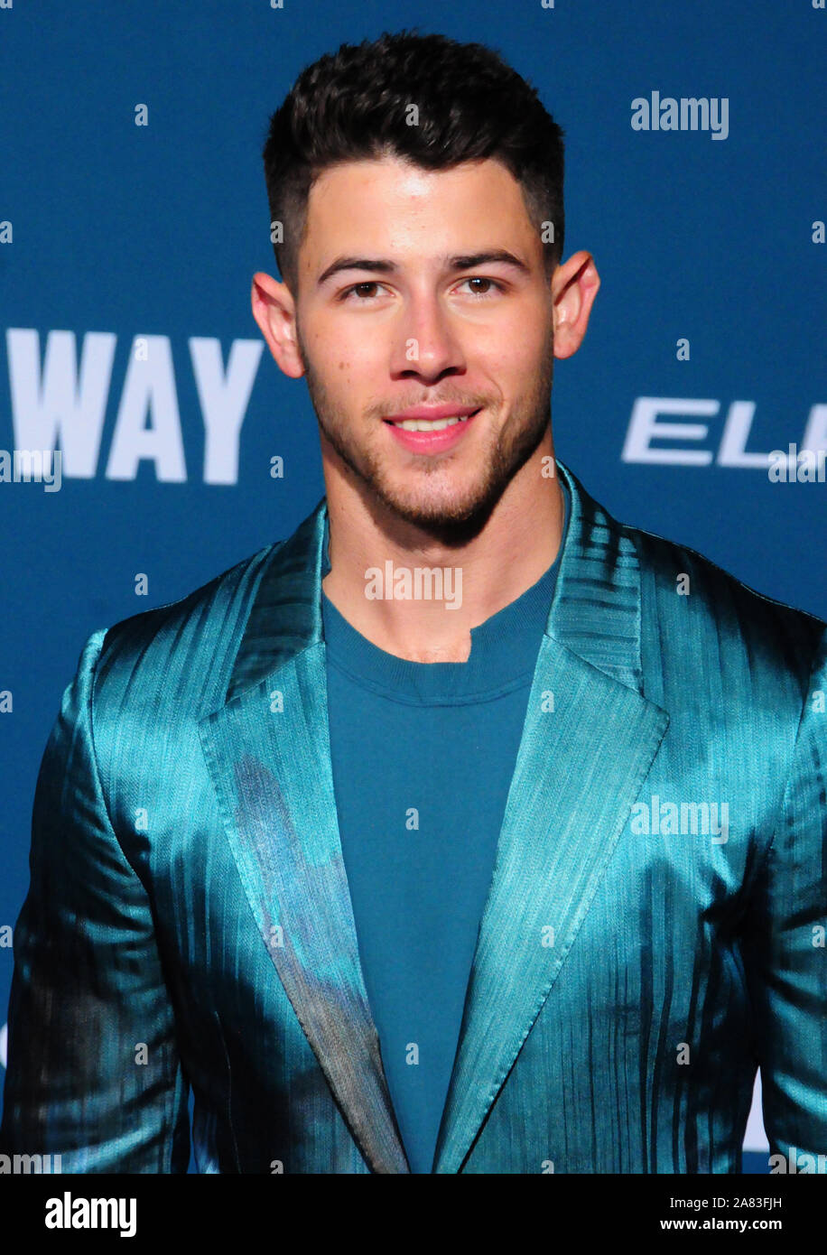 Los Angeles, California, USA 5th November 2019 Actor/singer Nick Jonas ...