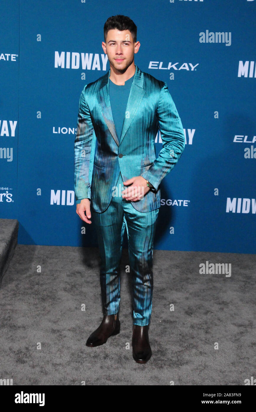 Los Angeles, California, USA 5th November 2019 Actor/singer Nick Jonas ...