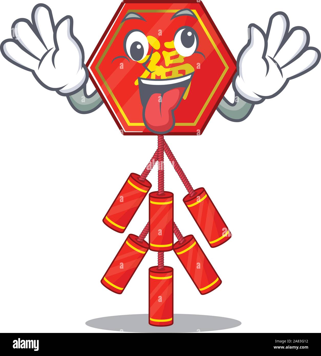 String of firecrackers Stock Vector Images - Alamy