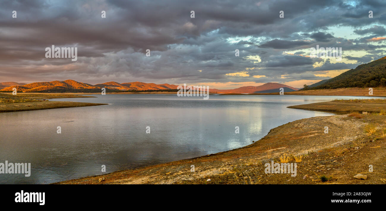 Puente Nuevo reservoir, Guadiato river, province of Cordoba, Spain ...