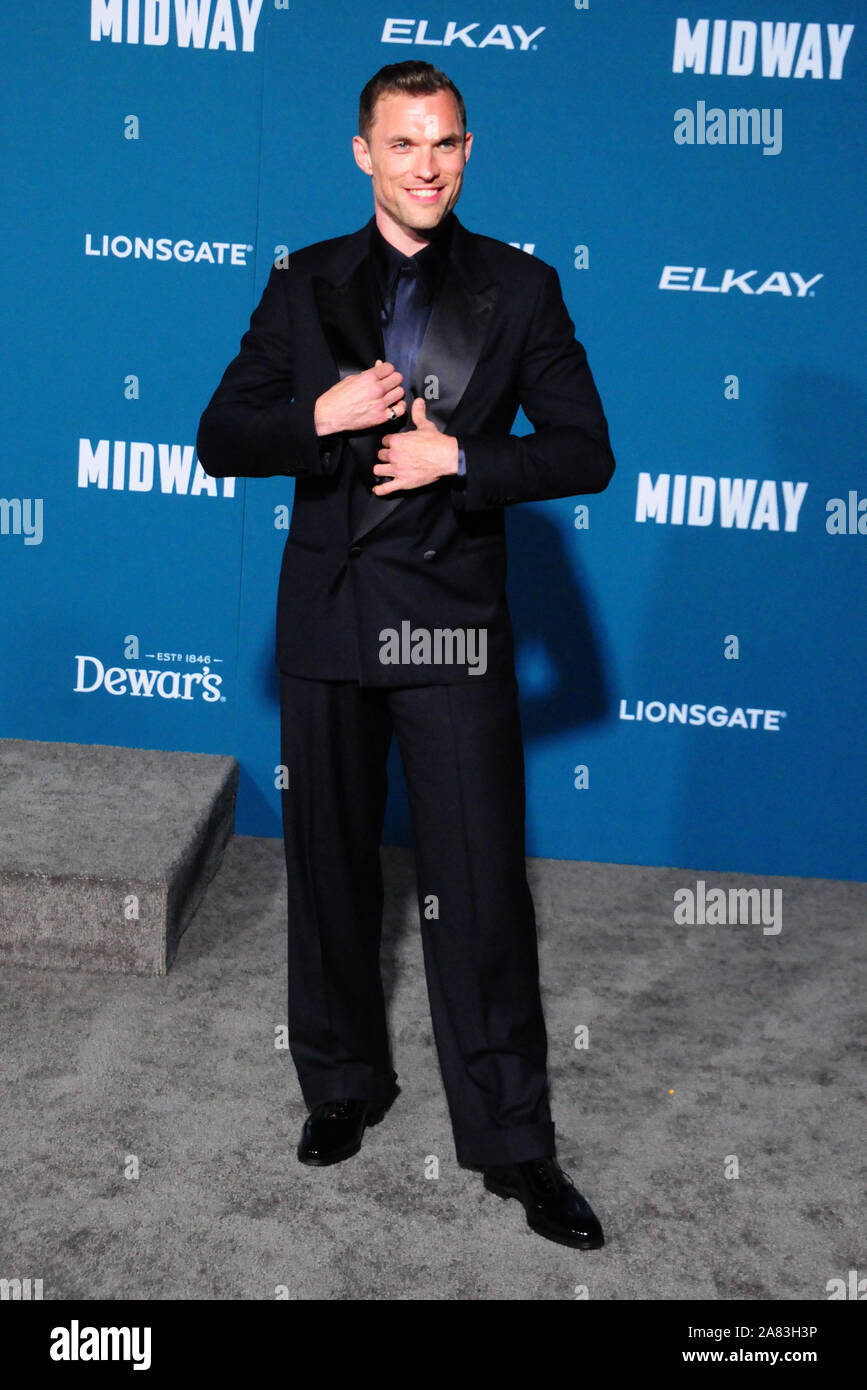 Los Angeles, California, USA 5th November 2019 Actor Ed Skrein attends ...