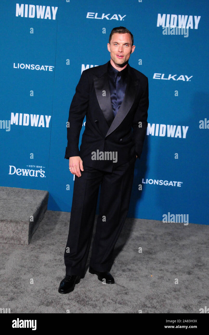 Los Angeles, California, USA 5th November 2019 Actor Ed Skrein attends ...