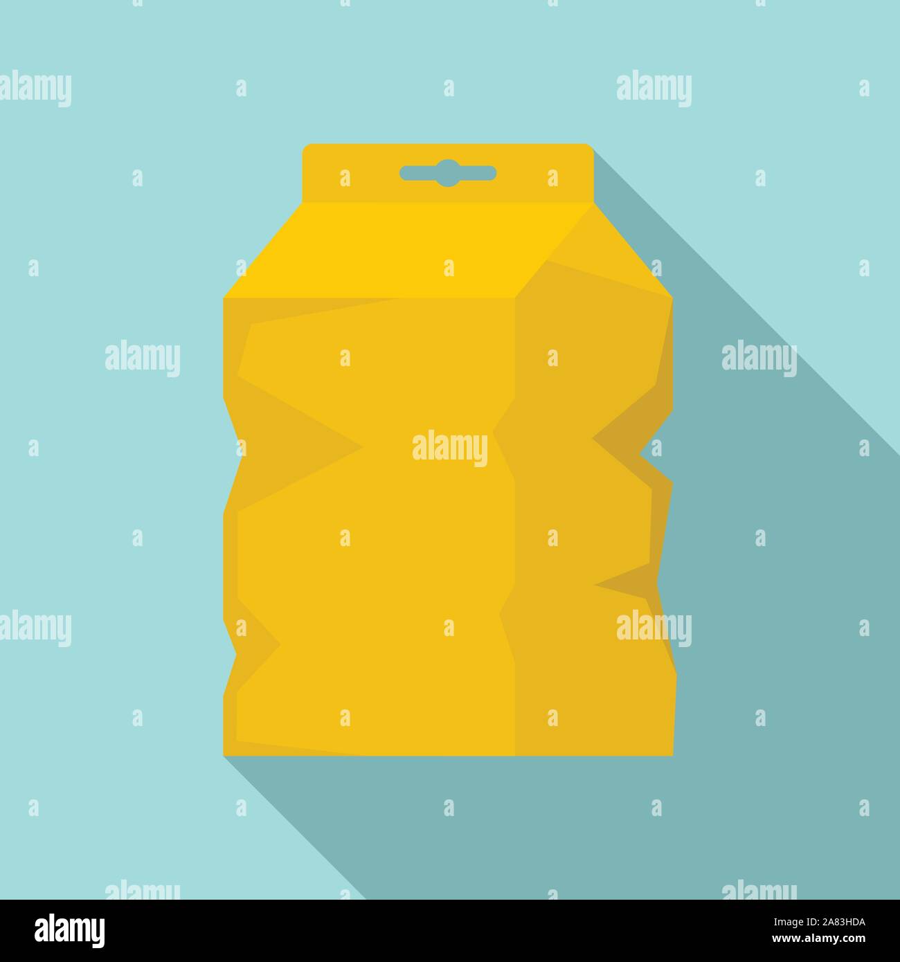 Garbage package icon. Flat illustration of garbage package vector icon ...