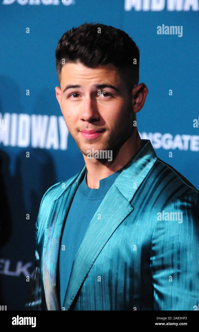 Los Angeles, California, USA 5th November 2019 Actor/singer Nick Jonas ...