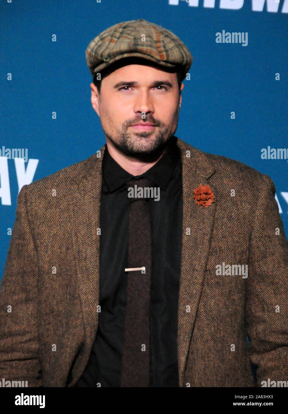 Los Angeles, California, USA 5th November 2019 Actor Brett Dalton ...