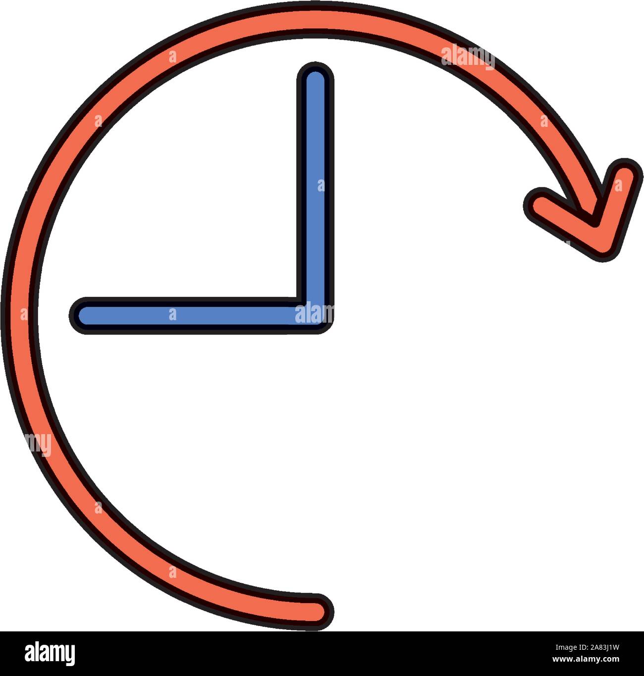 24 hours classic Stock Vector Images - Alamy