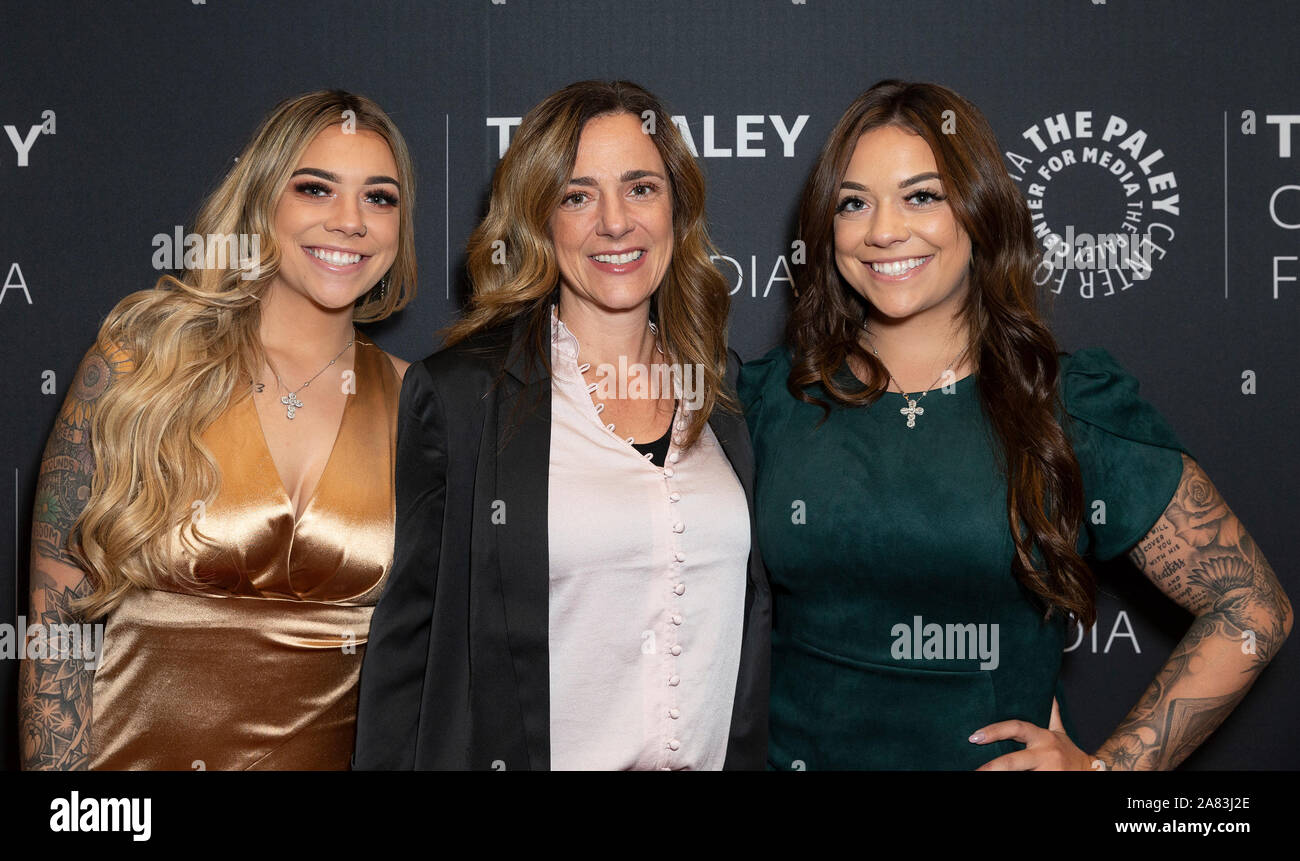 New York, United States. 05th Nov, 2019. Gianna Baca, Cindy Baca ...