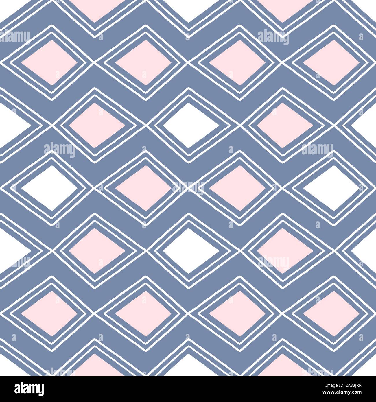Diamond shapes in fabric Stock Vector Images - Alamy